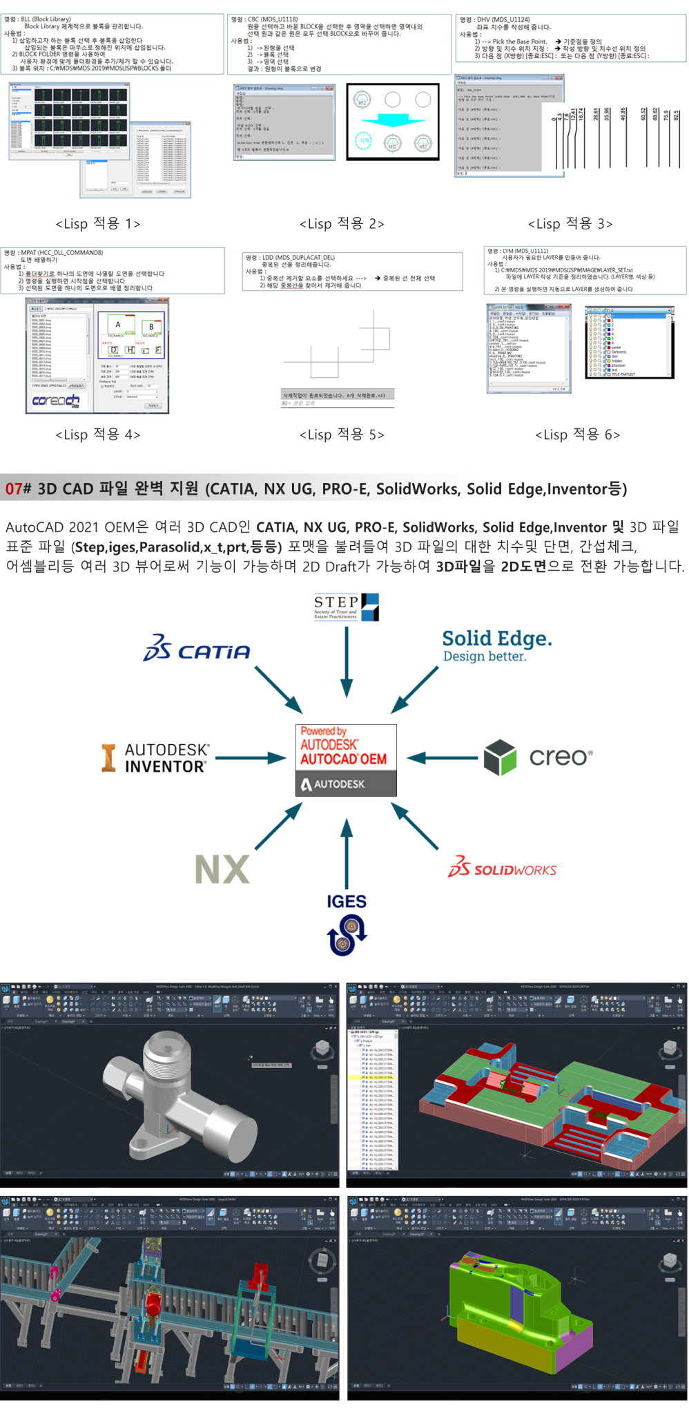 AUTOCAD [OEM] 영구버전 - 에스더블유소프트